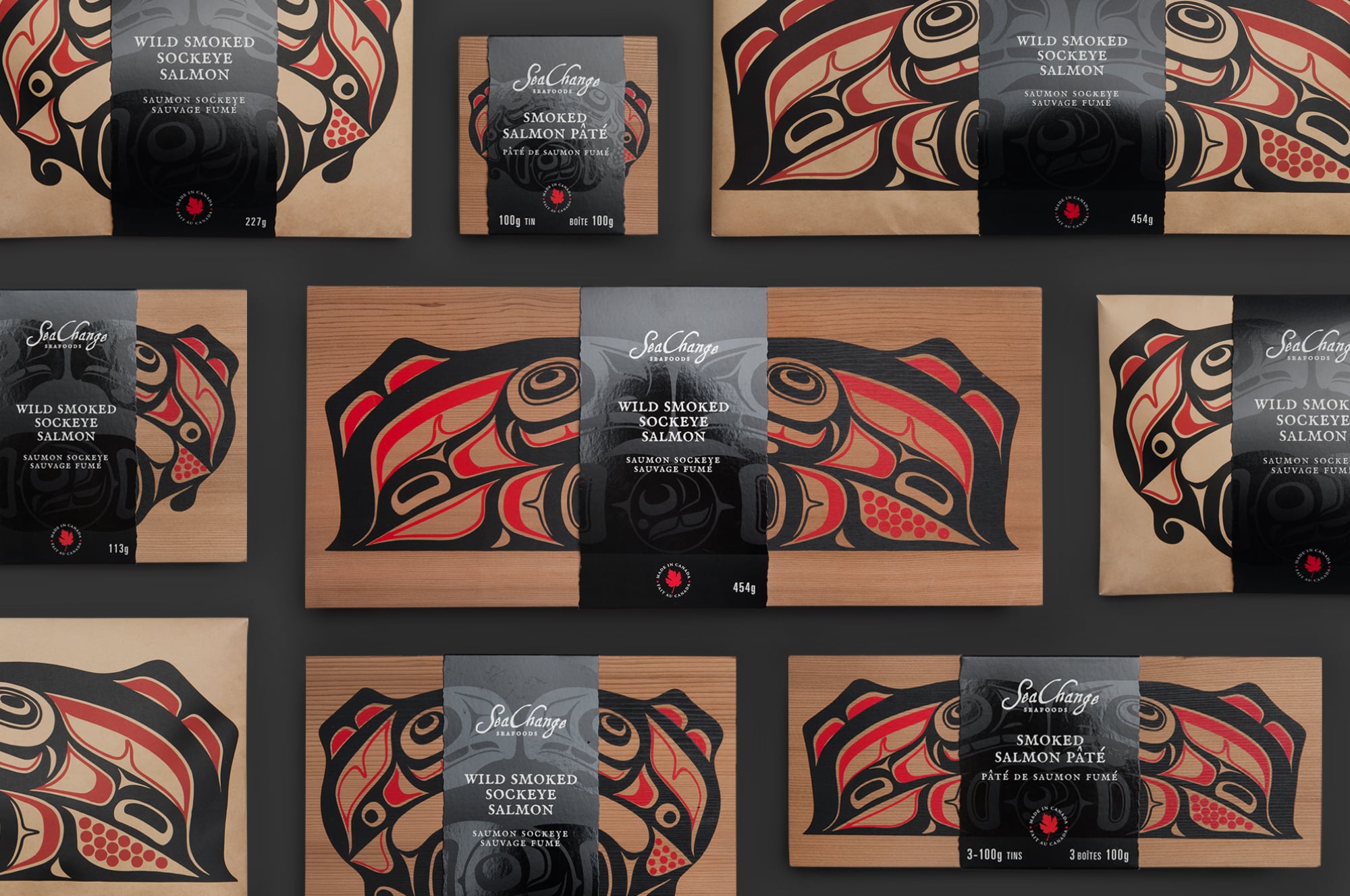 Design Agency for SeaChange Seafoods - Carter Hales Vancouver
