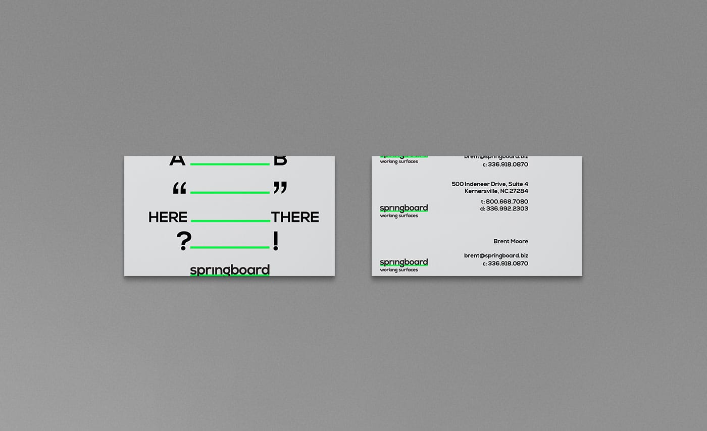 Brand Strategy for SpringBoard Writing Surfaces | Carter Hales