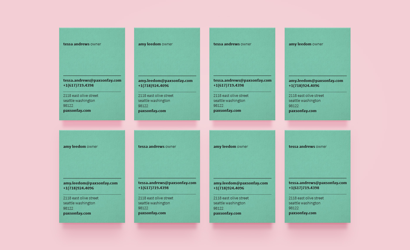 Brand Design Agency for Paxson Fay Marketing and Communications