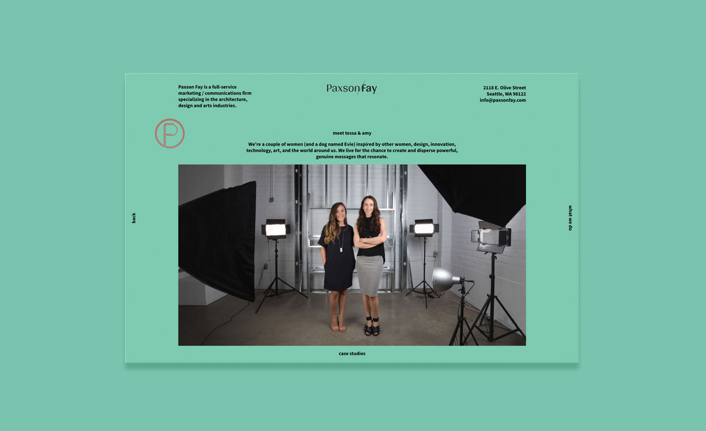 Brand Design Agency for Paxson Fay Marketing and Communications