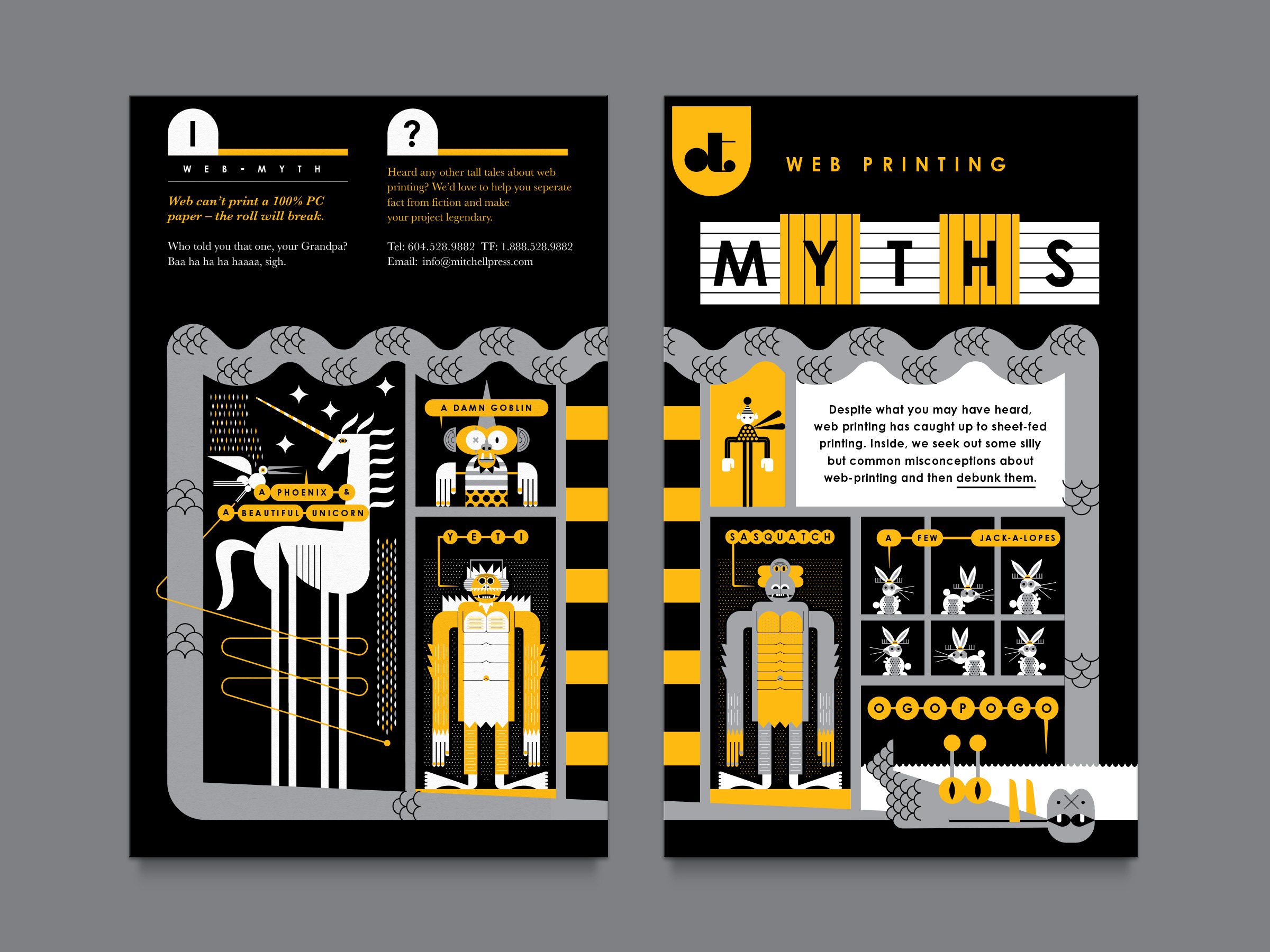 Brand Design Company for Mitchell Press’ “Design Teams” Brand