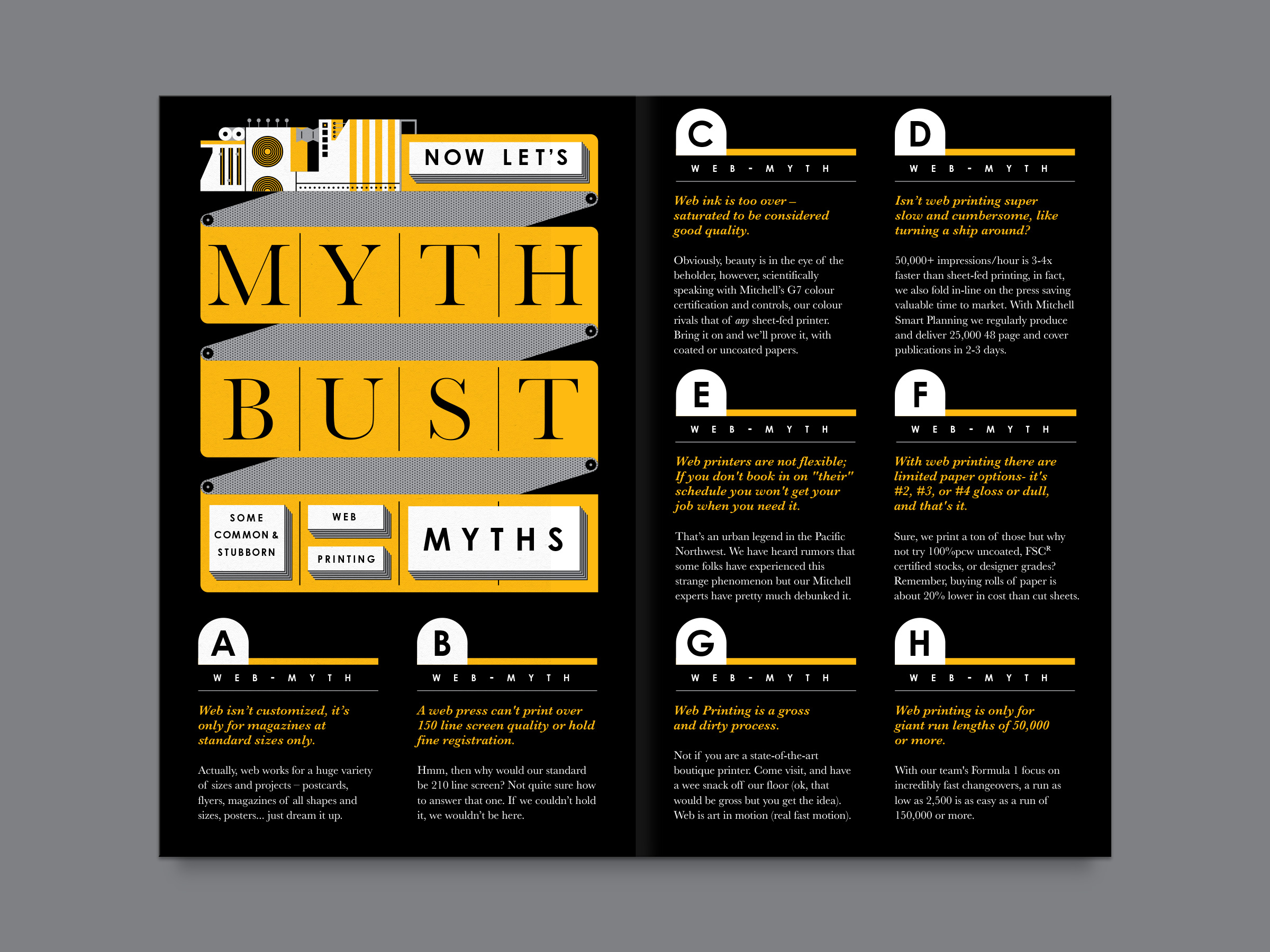 Brand Design Company for Mitchell Press’ “Design Teams” Brand