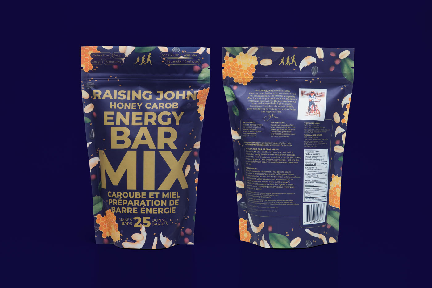 Packaging Design Agency for Raising John Foods | Carter Hales