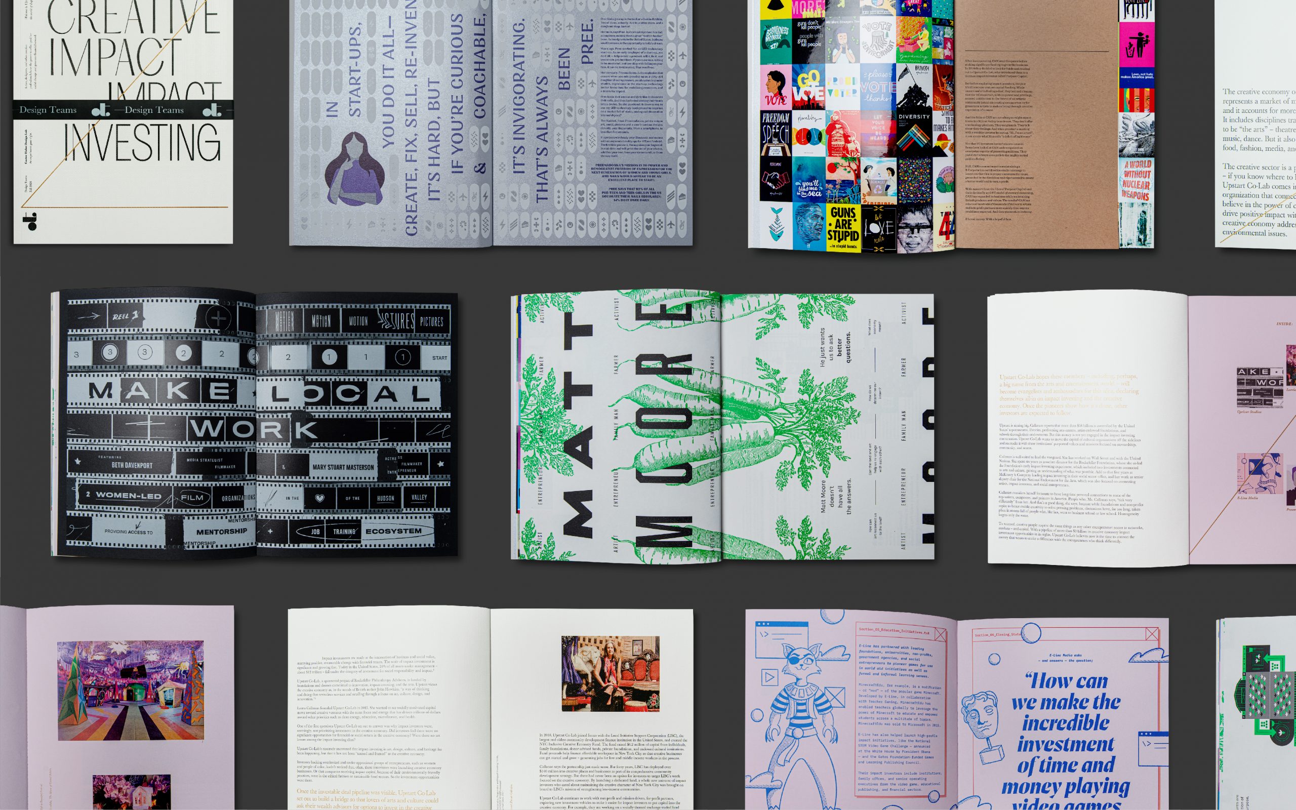 Creative Impact / Impact Investing publication - Carter Hales