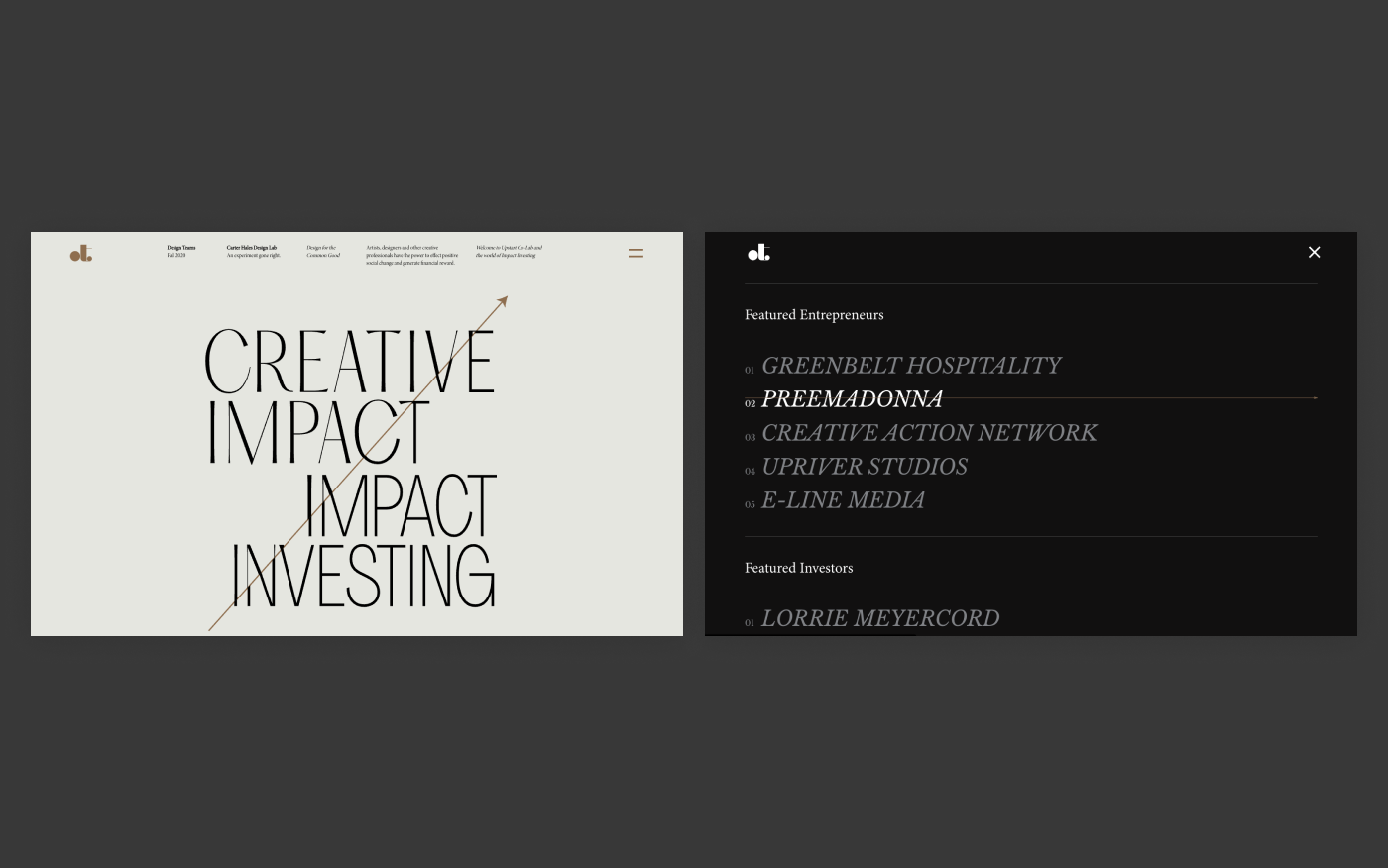 Creative Impact / Impact Investing publication - Carter Hales